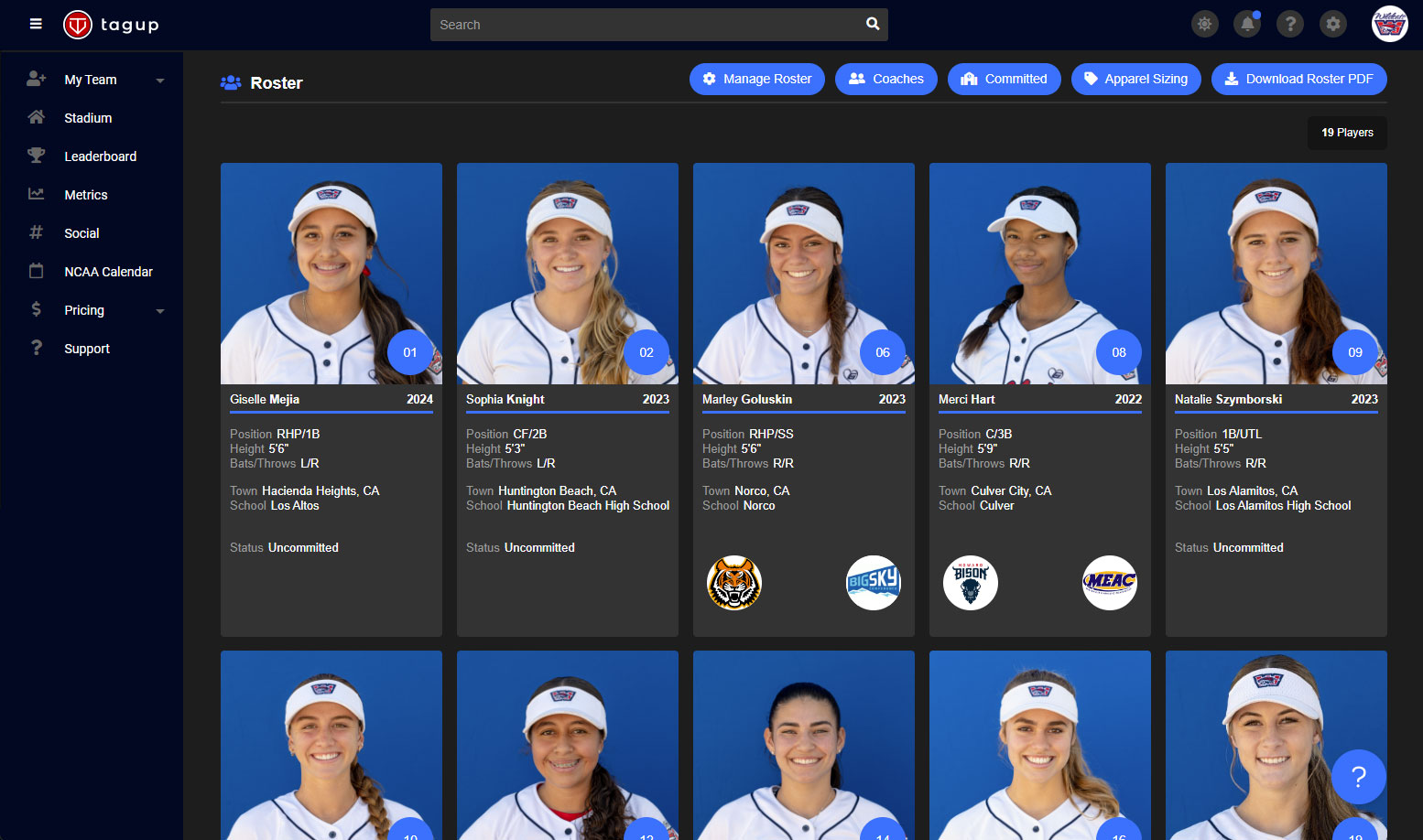 Teams | PGF Events