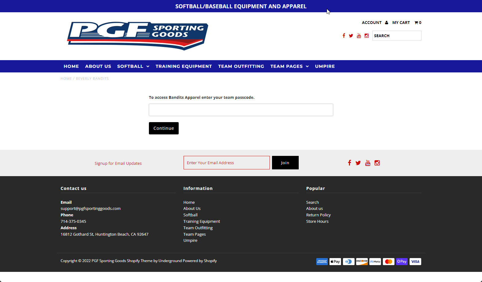 Players | PGF Events